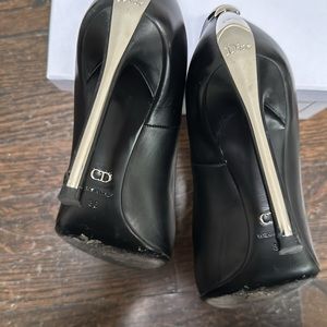 Dior | Shoes | Christian Dior Black Heels | Poshmark